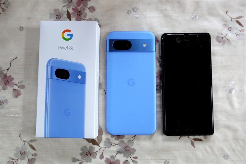 スマホ買い換えました。Google Pixel 8a: 料理もパソコンも音楽も楽しいね。